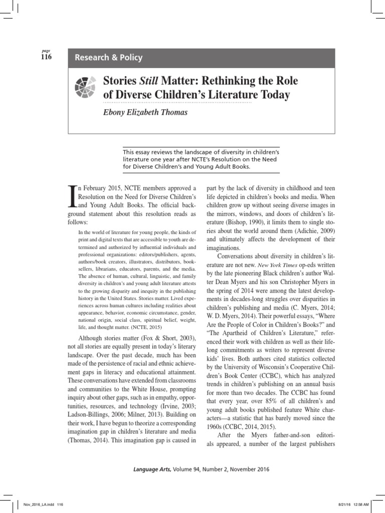 Stories Still Matter Rethinking The Role | PDF
