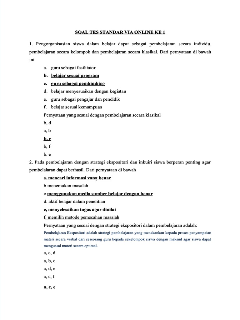 PDF Ujian Remedial Standart Gabungan Compress | PDF