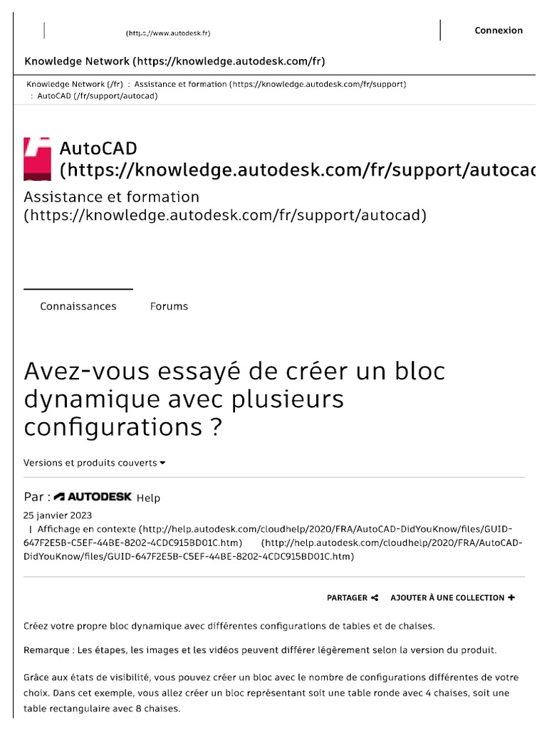Bloc Dynamique | PDF