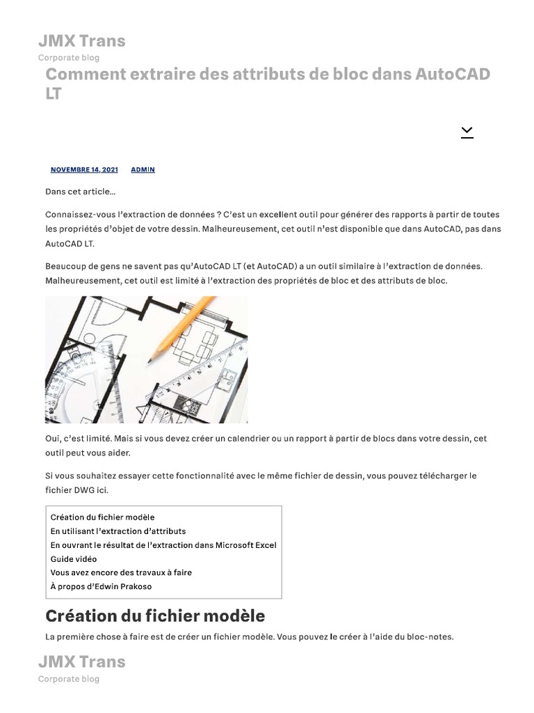 Extraction Attributs Bloc | PDF