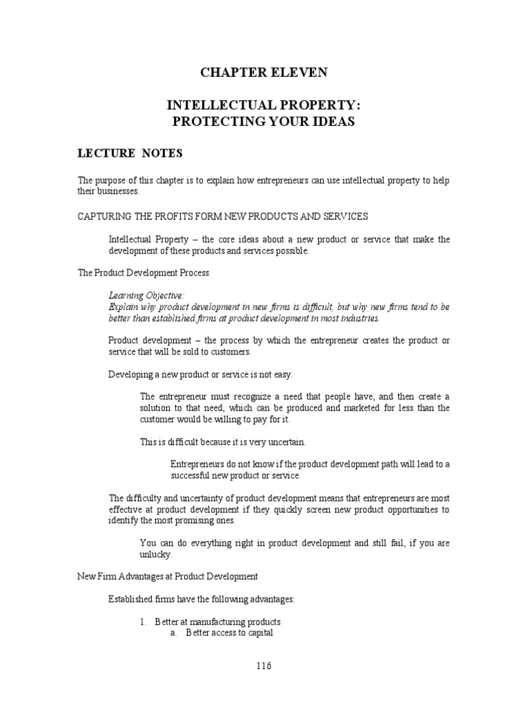 IM ch11 FINAL | PDF | Patent | Copyright