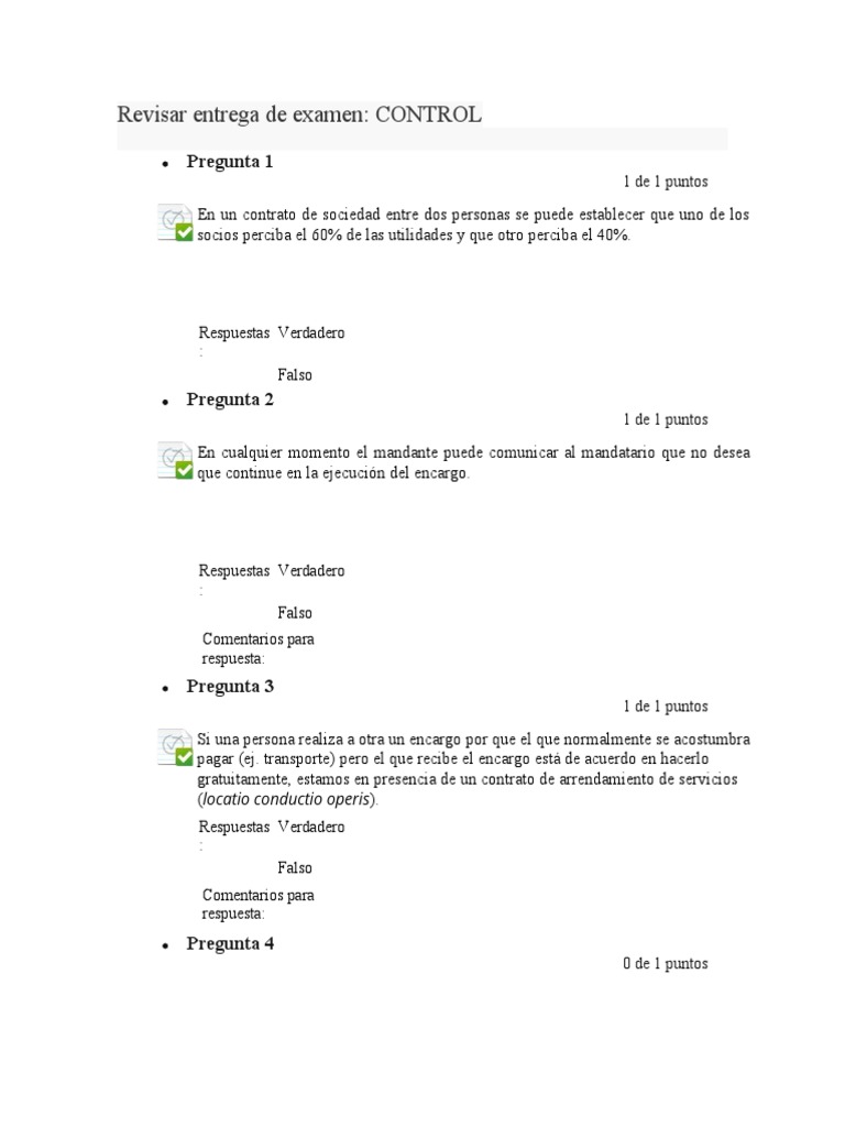 Control Respuestas Derecho Romano 1er Año | Descargar gratis PDF | Justicia | Crimen y violencia