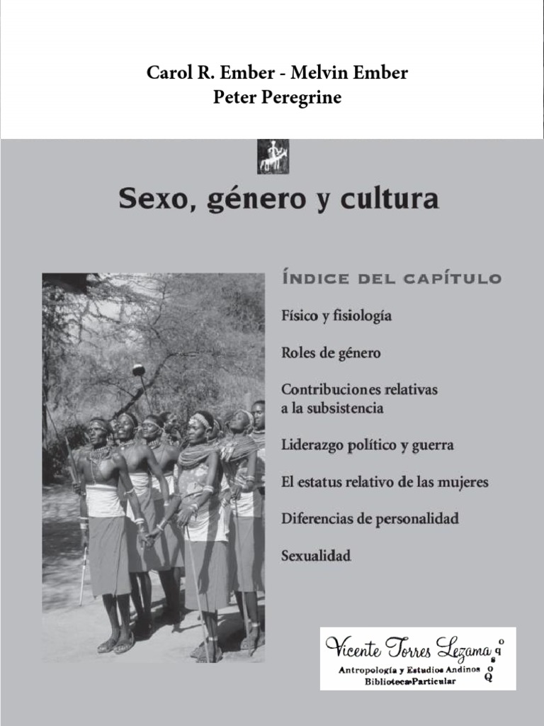 Carol Ember Et Al - Sexo Genero y Cultura | PDF