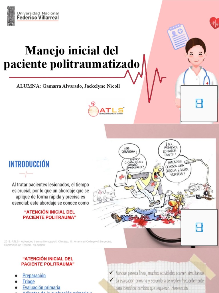 Manejo Inicial Del Paciente Politraumatizado | PDF