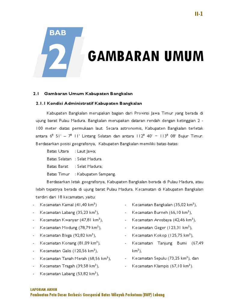 Bab 2 Gambaran Umum | PDF