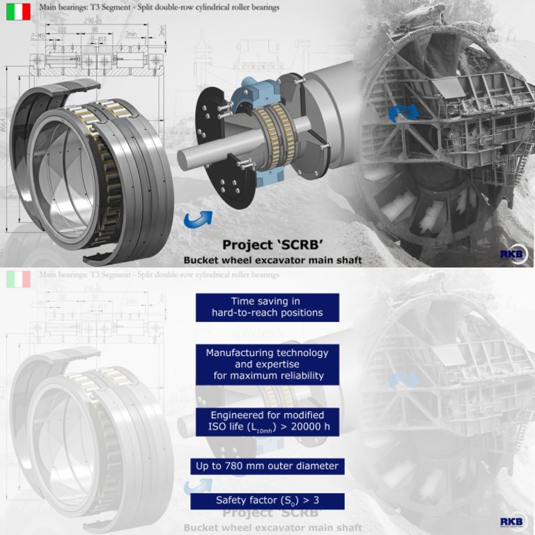 RKB Bucket Wheel Excavator Main Shaft | PDF
