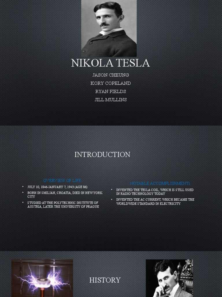 Nikola Tesla Case Study | PDF