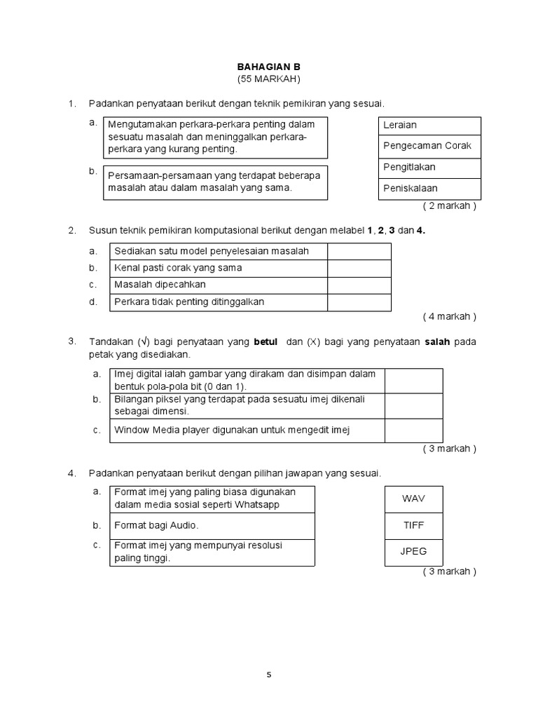 ASK Tingkatan 2 2021 | PDF