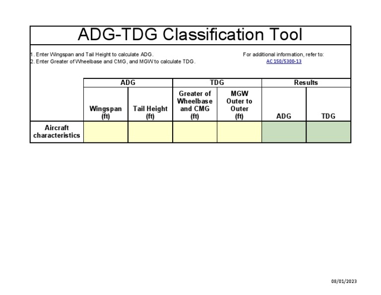 ADG TDG Classification Tool | PDF
