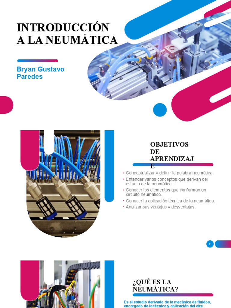 INTRODUCCIÓN Neumatica | PDF | Gases | Neumática