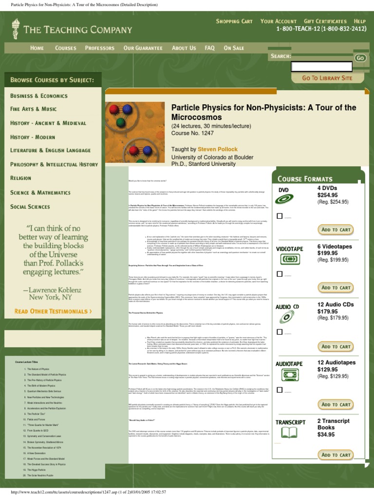 Particle Physics Explained for All | PDF | Particle Physics | Physics