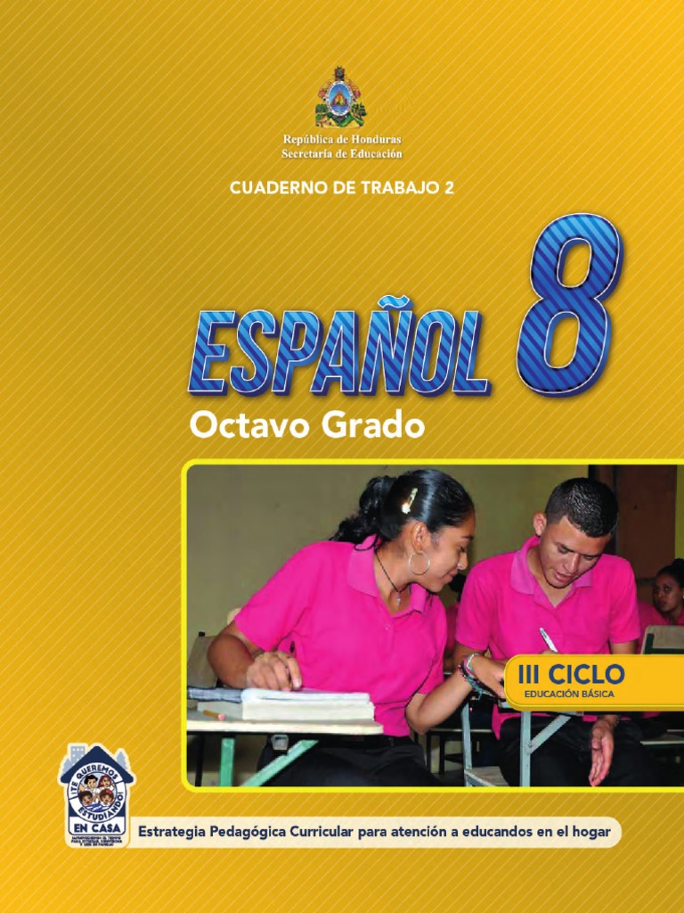 CT2 Español 8voo Grado SE CRS | PDF | Poesía | Comunicación humana