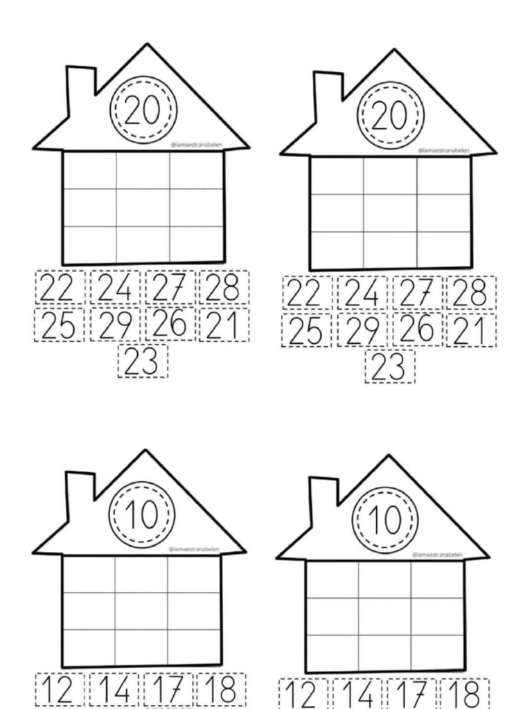 Familia Del 10 y 20 | PDF