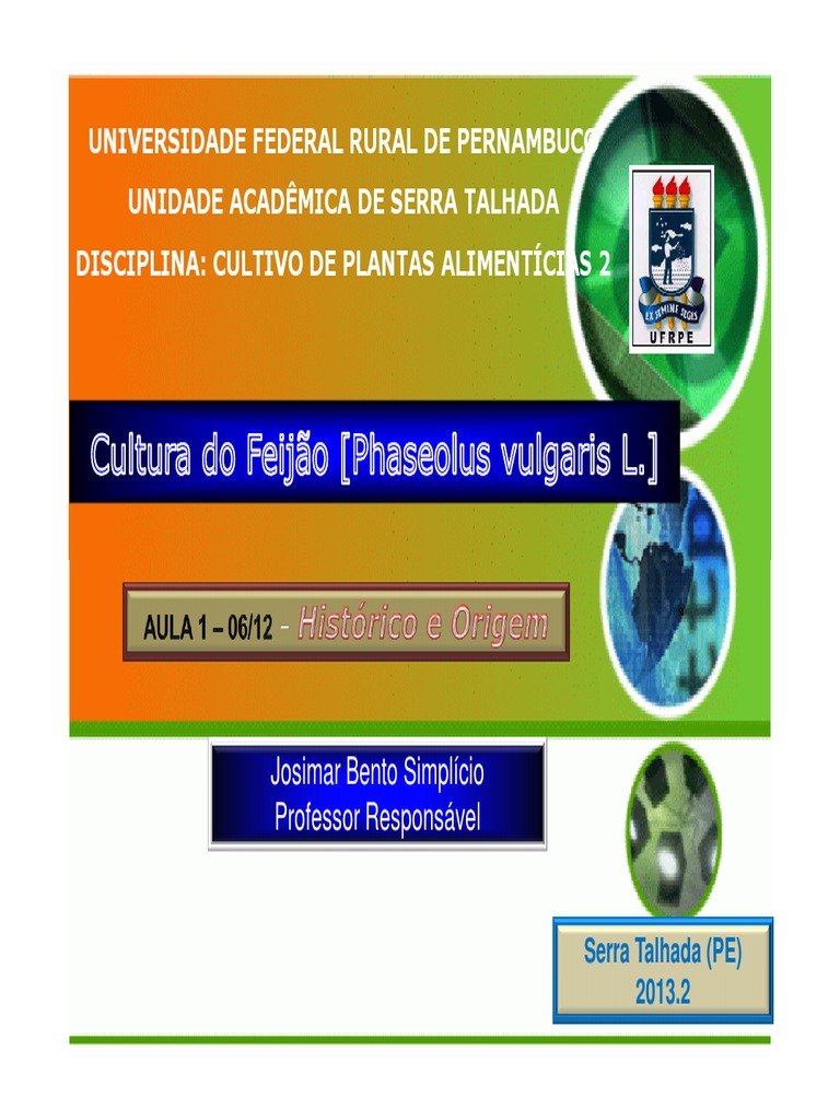 (AULAS 12 e 3 FEIJÃO COMUM) em PDF | PDF