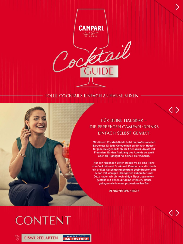 Campari Cocktail-Guide 2023 | PDF