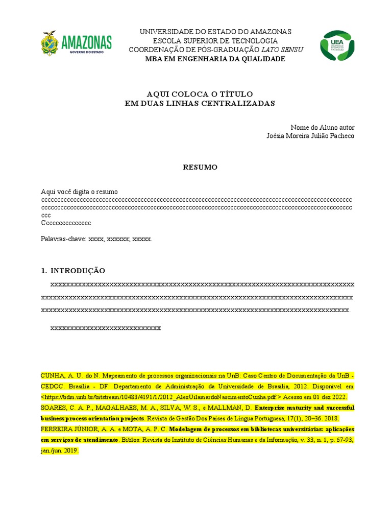 Template Artigo | PDF