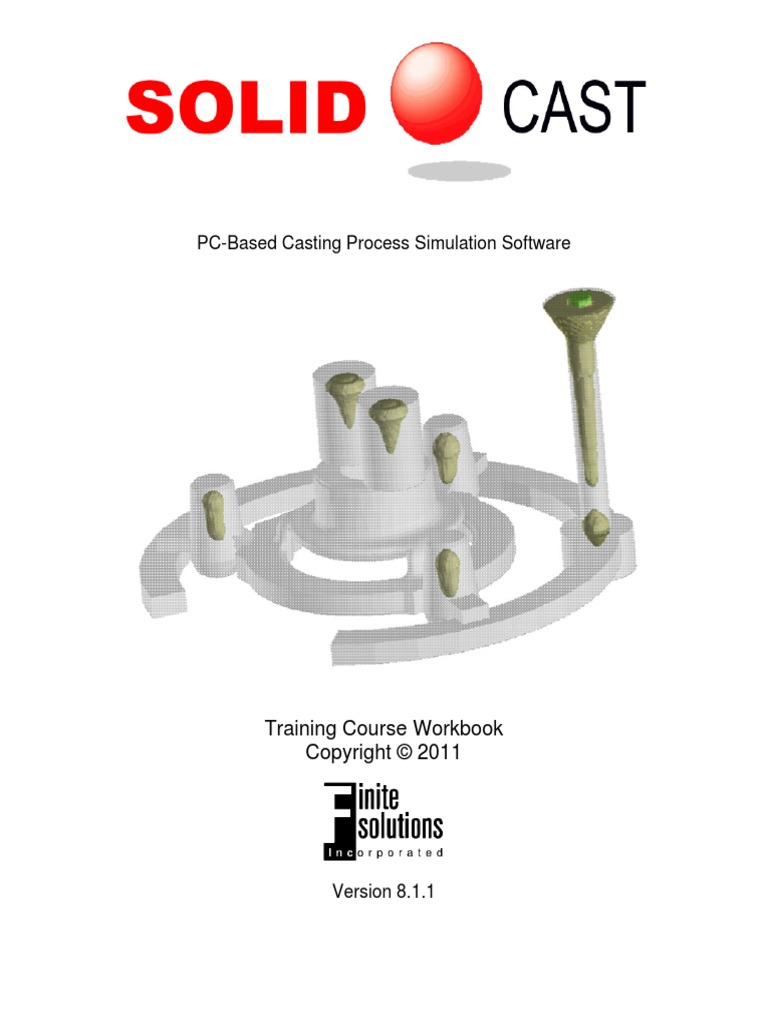 SOLIDCast - Workbook Version 8.1.1 | PDF
