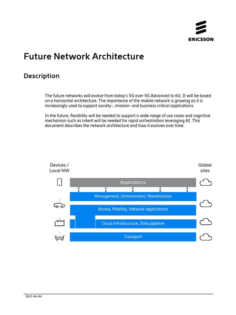 Future Network Architecture | PDF