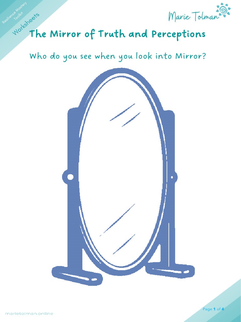 K RT The Mirror of Truth and Perceptions | PDF | Wellness