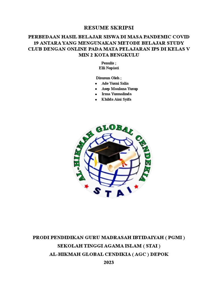 Resume Skripsi (Autorecovered) - 092532 | PDF