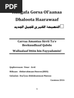Hiibboo Afaan Oromoo | PDF