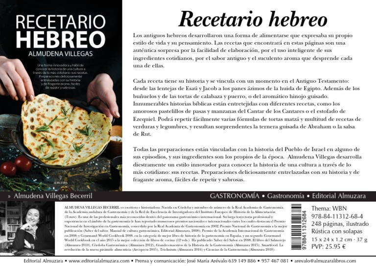 Recetario Hebreo | PDF | Cocina europea | Preparación de comida y bebida