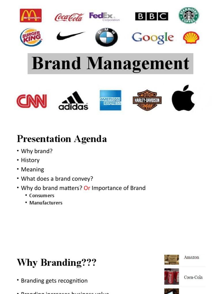 1 Brand Management Introduction | PDF