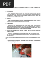 Urutan Core Kabel Fiber Optik Berdasarkan Warna | PDF