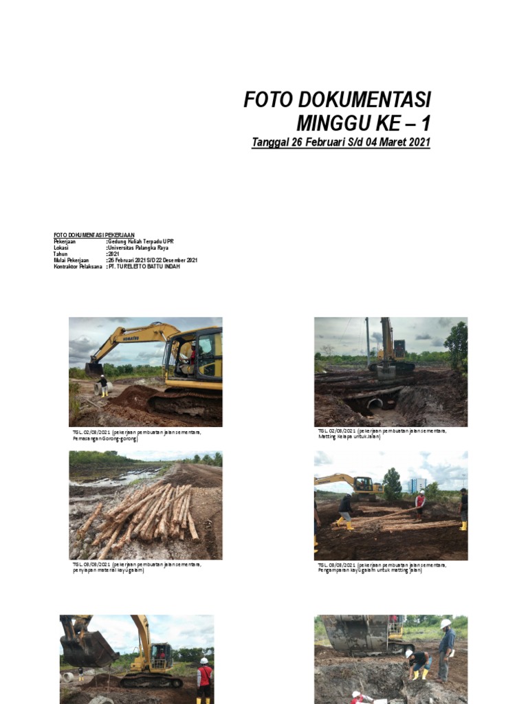 Proyek Gedung Kuliah UPR 2021 | PDF