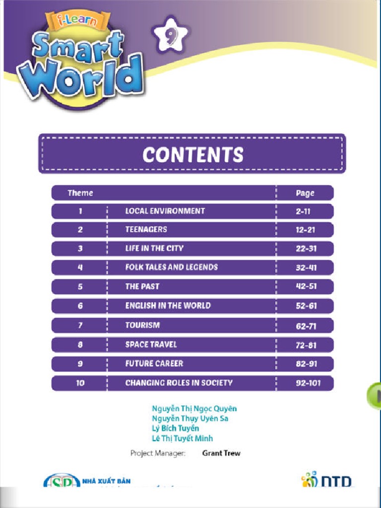 Tiếng Anh 9 - i-Learn Smart World | PDF