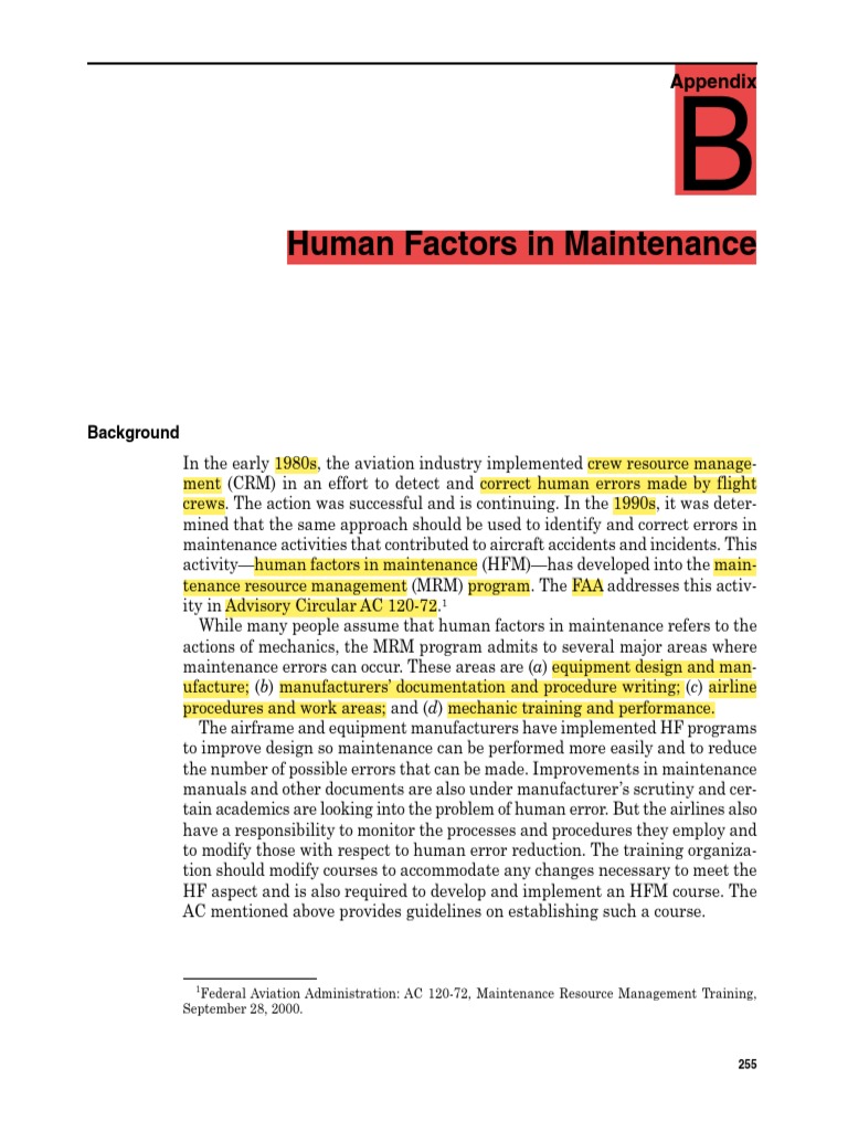 Module Human Factors | PDF