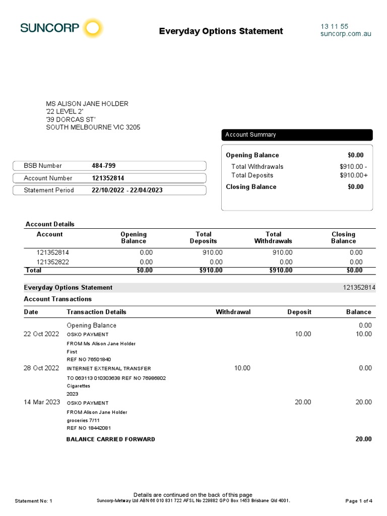 Estatement - Oct 2022 - Apr 2023 | PDF