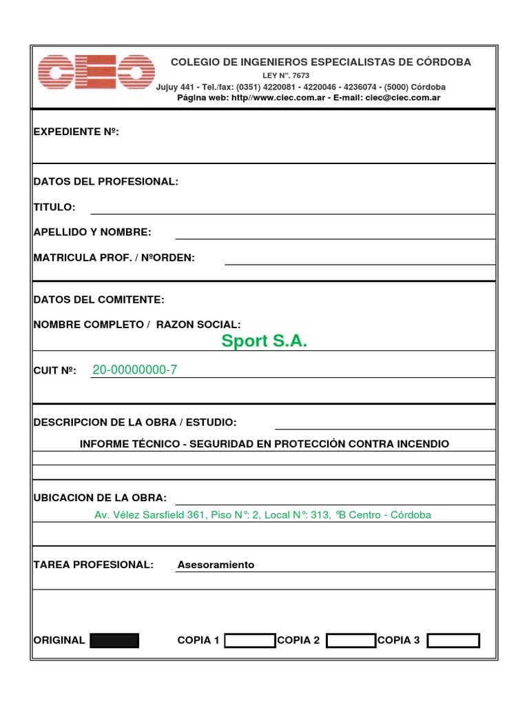 CIEC - Protocolo - I-Instructivo | PDF