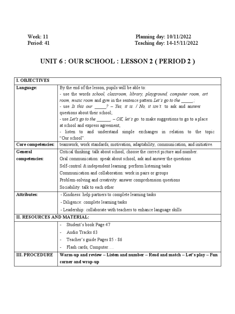 Lesson 2 Period 2 | PDF