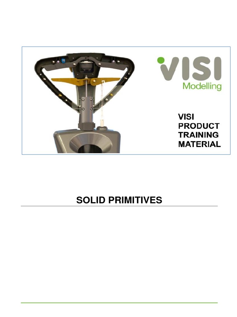 VISI Solid Primitives | Download Free PDF | License | Menu (Computing)
