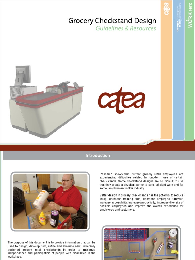 Checkstand - Guidelines Accessibility | PDF | Point Of Sale | Human ...
