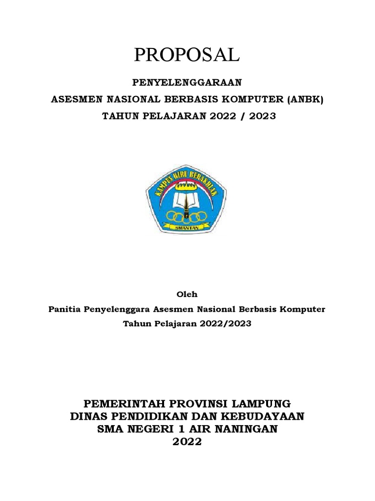 Proposal Anbk | PDF