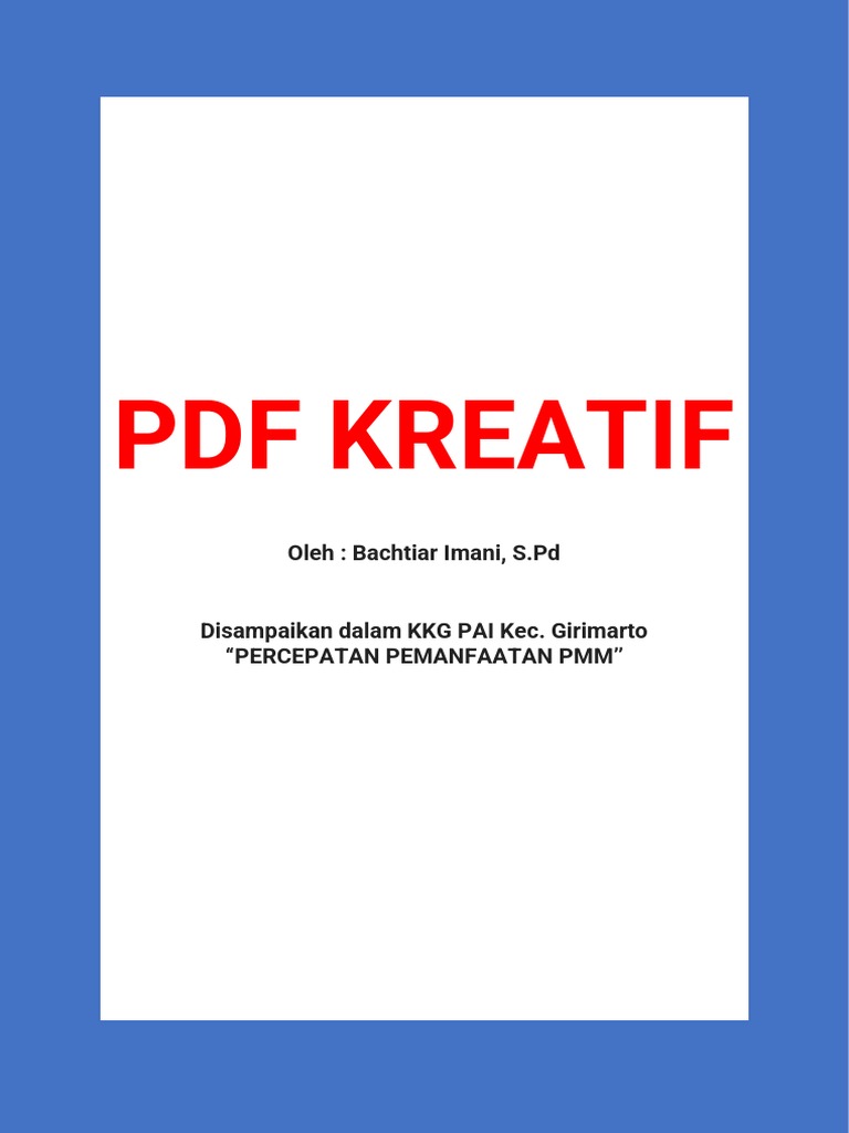 PDF Kreatif | PDF | Karier & Perkembangan | Bisnis