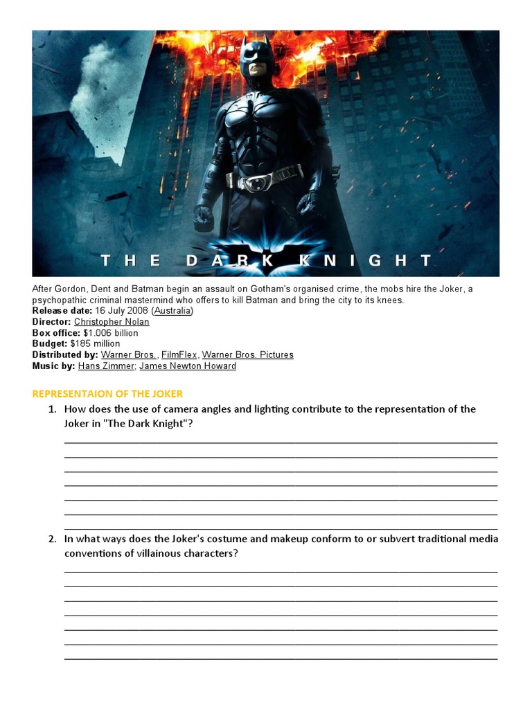 Batman Dark Night | PDF