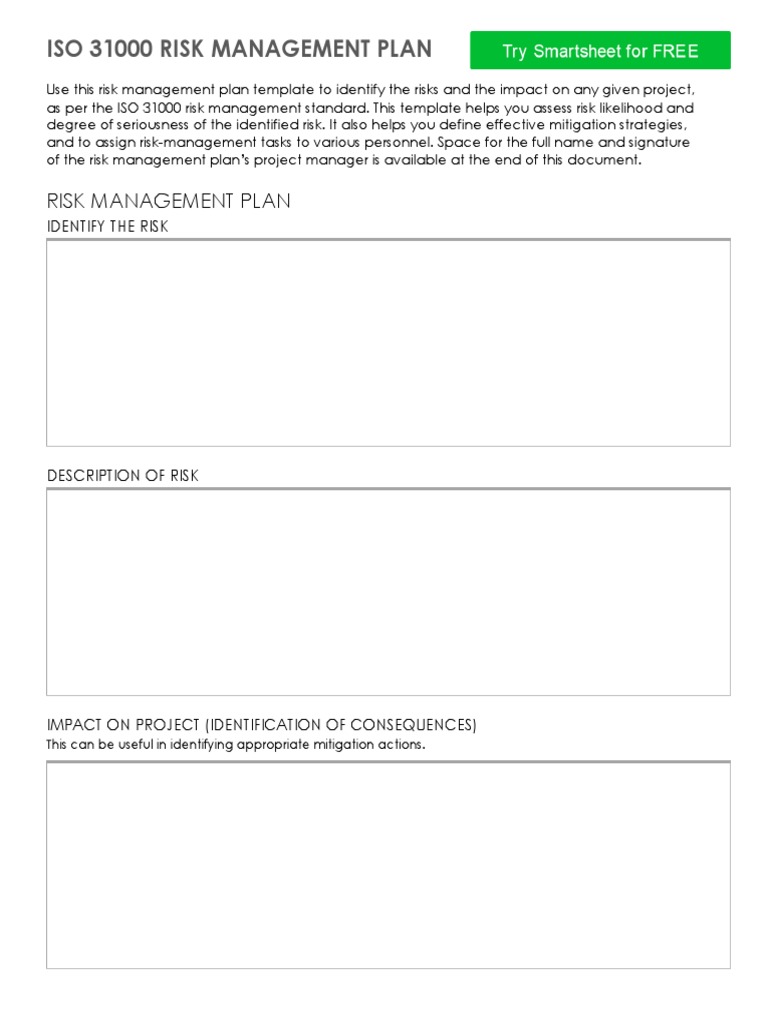 IC ISO 31000 Risk Management Plan 11044 - PDF | PDF
