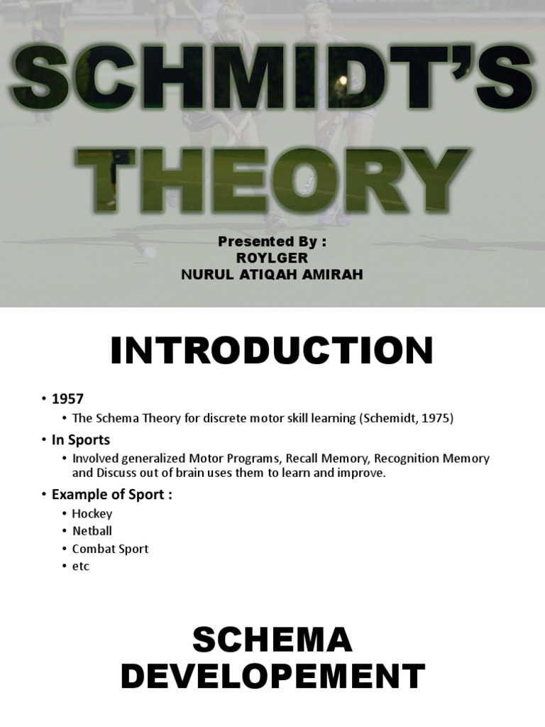 Schmidt Theory | PDF
