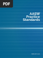 AASW - Practice Standards 2023 A4 v1 1 | PDF