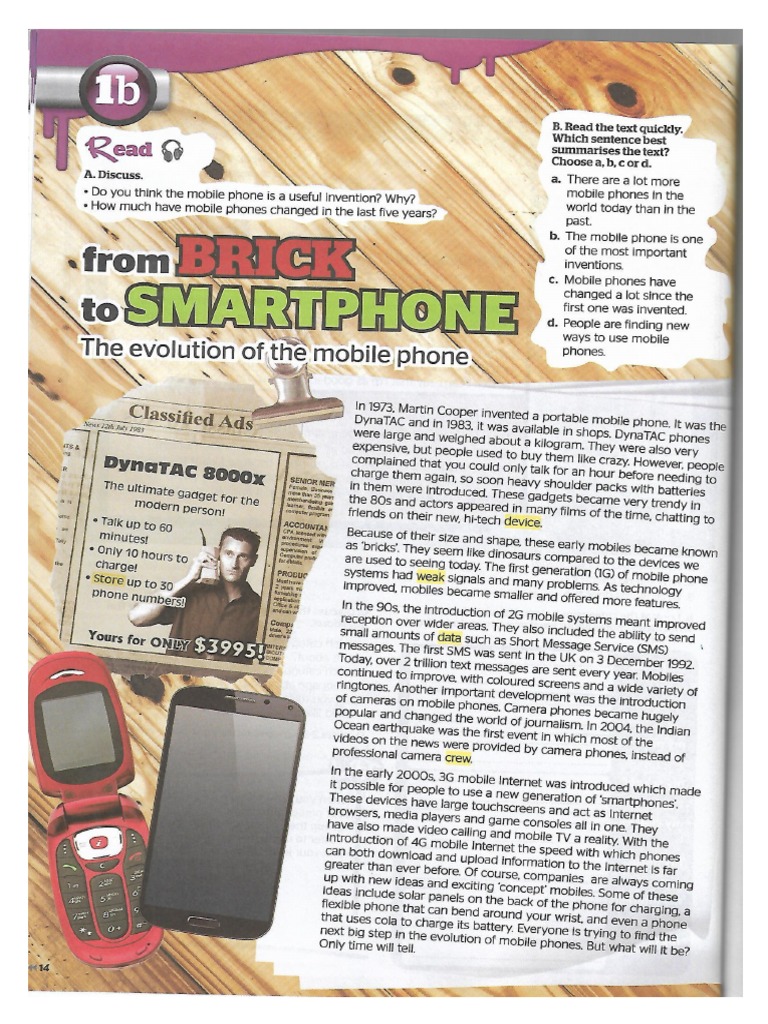 English Textbook - READING | PDF