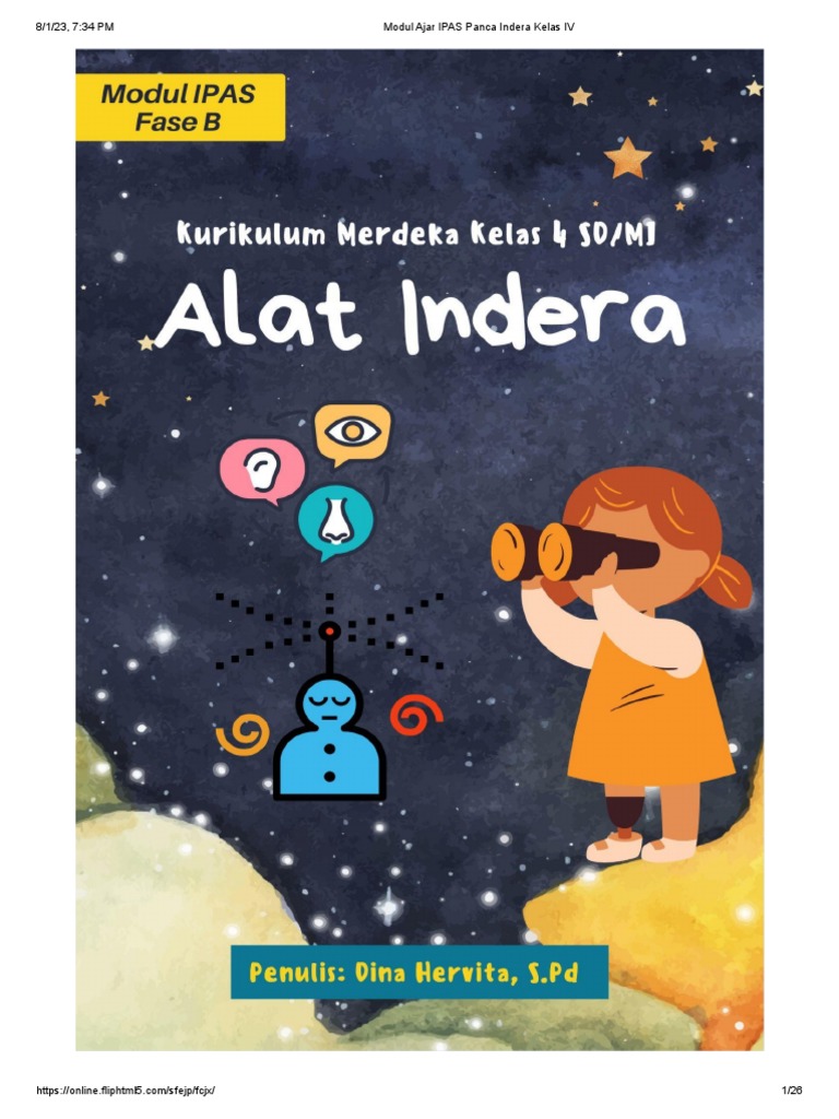 Modul Ajar IPAS Panca Indera Kelas IV | PDF
