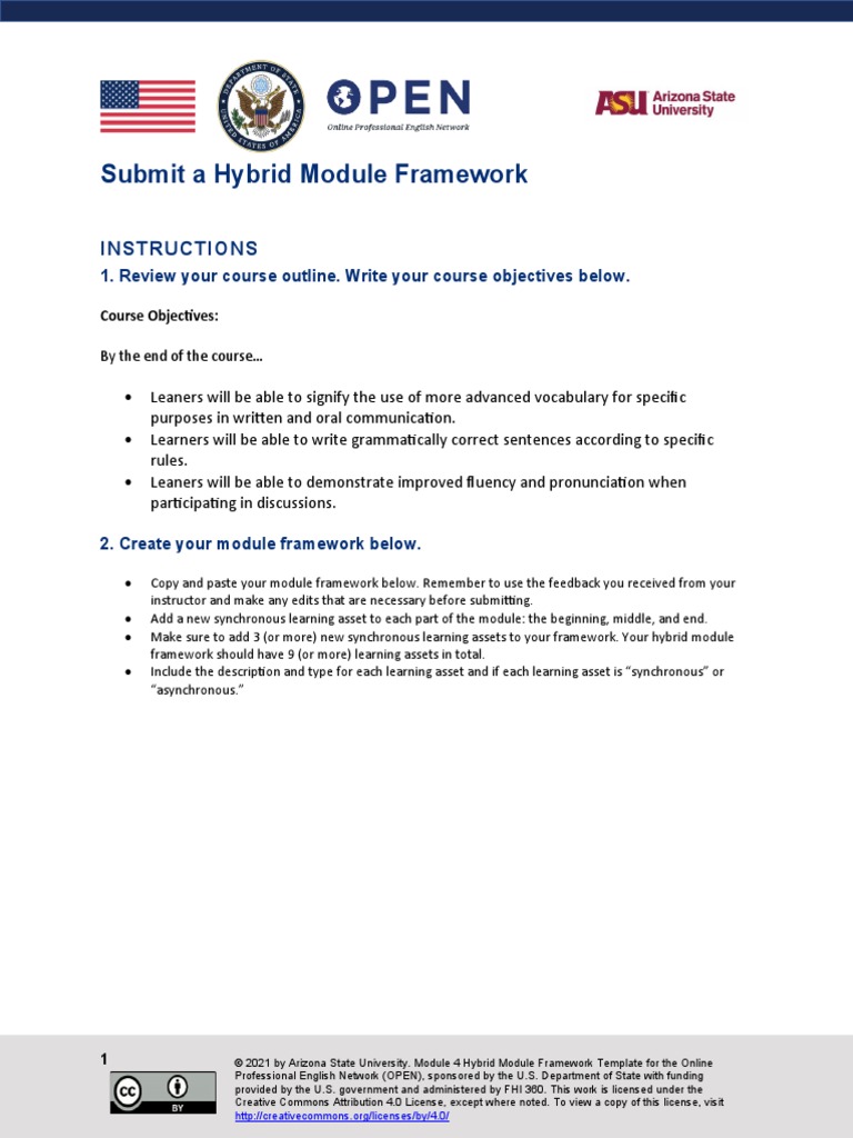 Mah Rukh Shakir_ Hybrid Module Framework | PDF