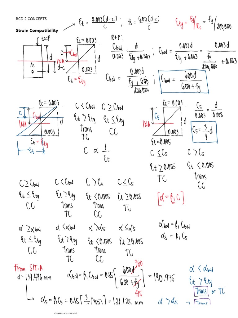 4Q2223 Correl 2 RCD 2 PM June 22 | PDF | Beam (Structure) | Physical Sciences