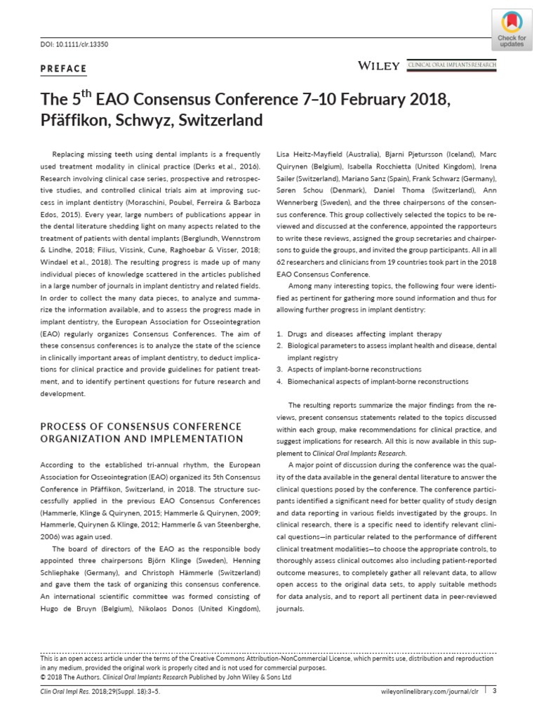 The 5 TH EAO Consensus Conference 7-10 February 20 | Download Free PDF ...