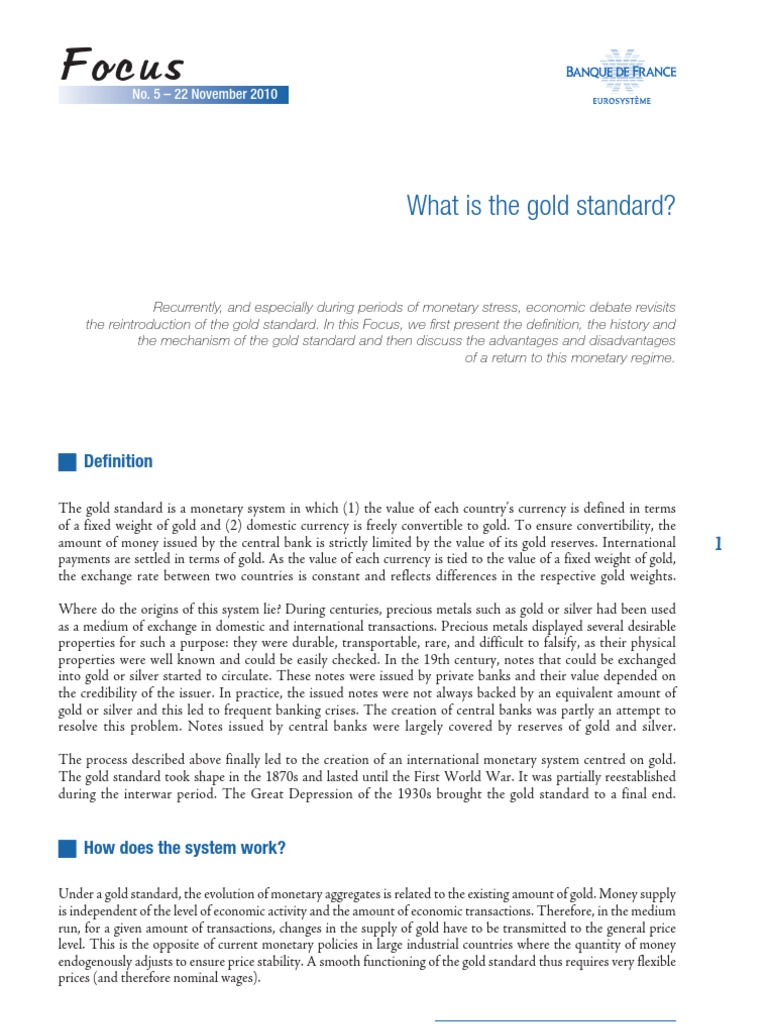 An In-Depth Analysis of the Gold Standard System: Exploring the ...