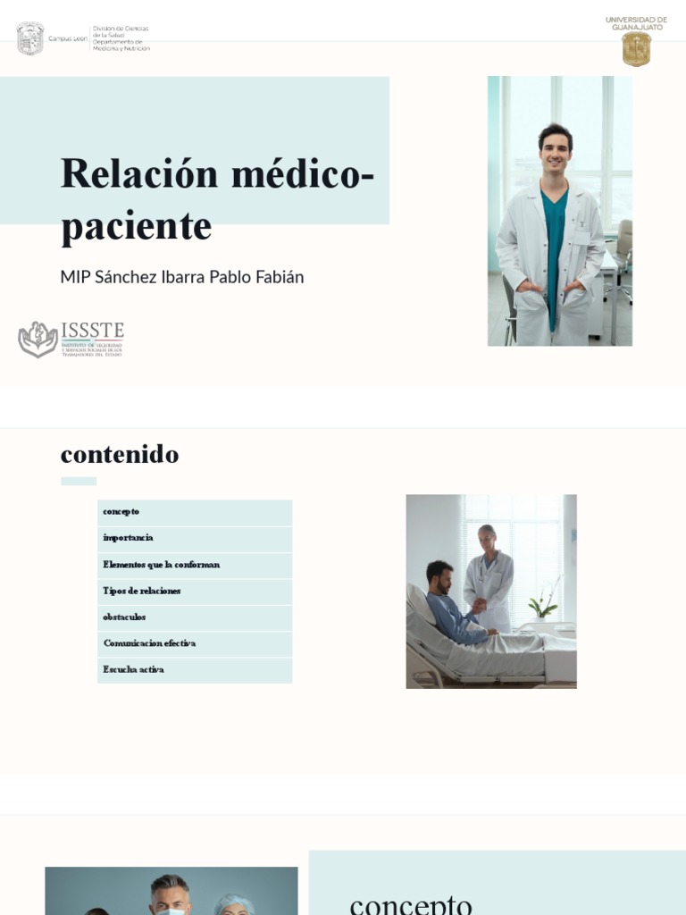 Relación Médico-Paciente | PDF