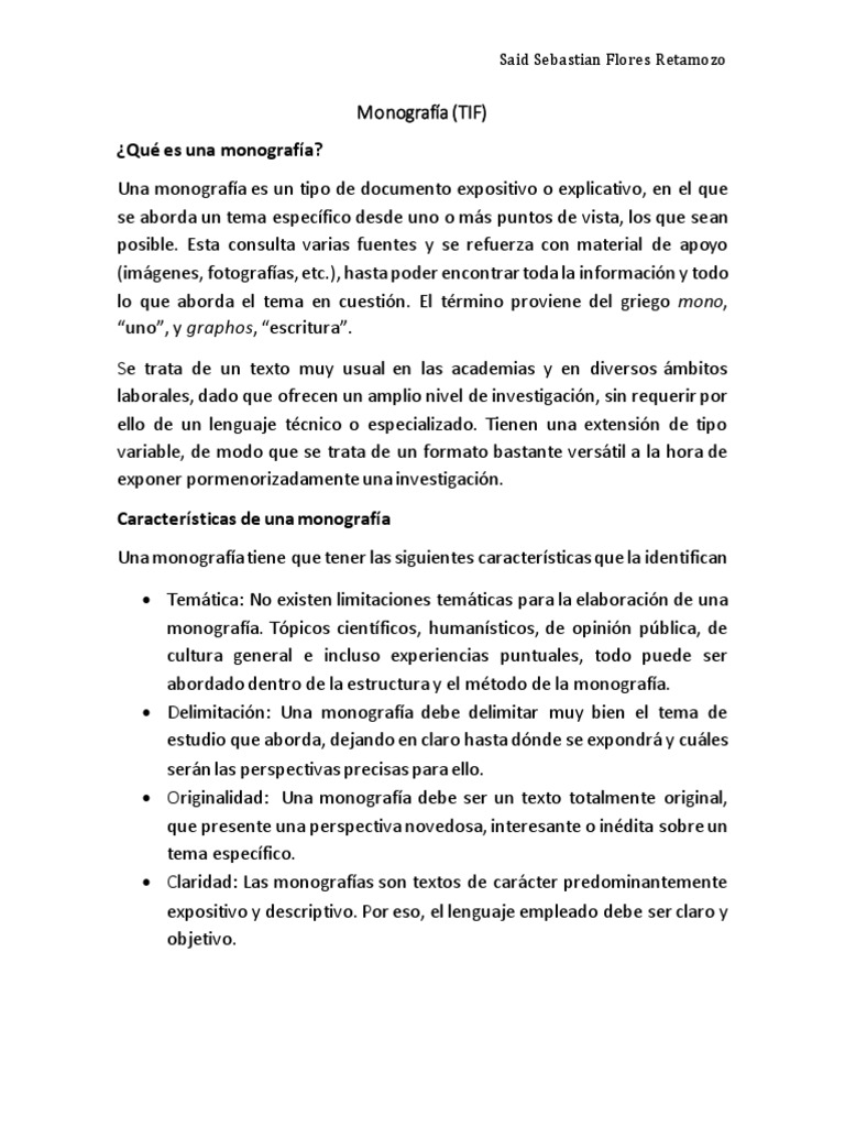 Monografía (TIF) | PDF